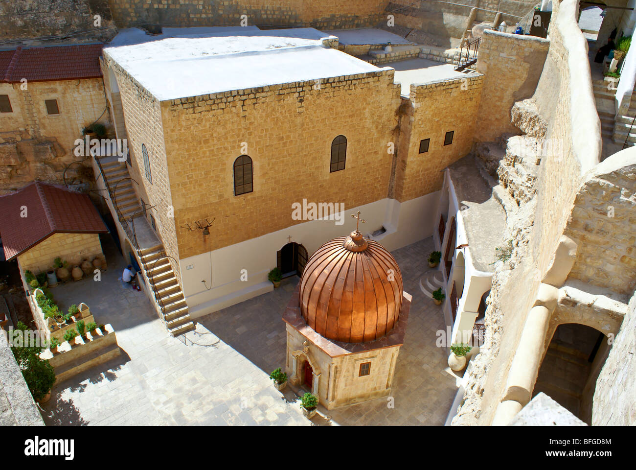 Greek Orthodox Monastery of Mar Saba (St. Sabas) in Judean Desert ...