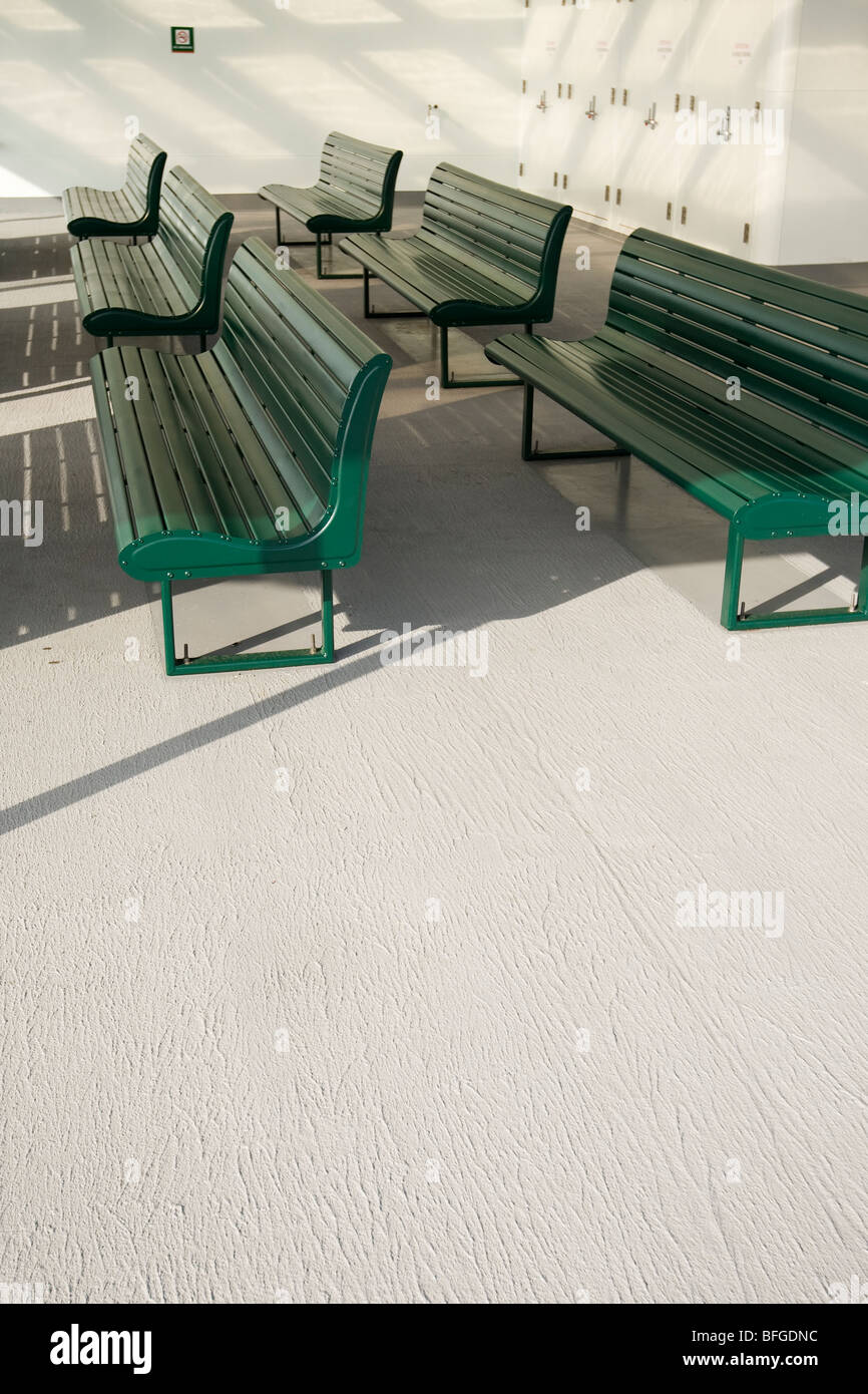 Bench seats on a boat hi-res stock photography and images - Alamy