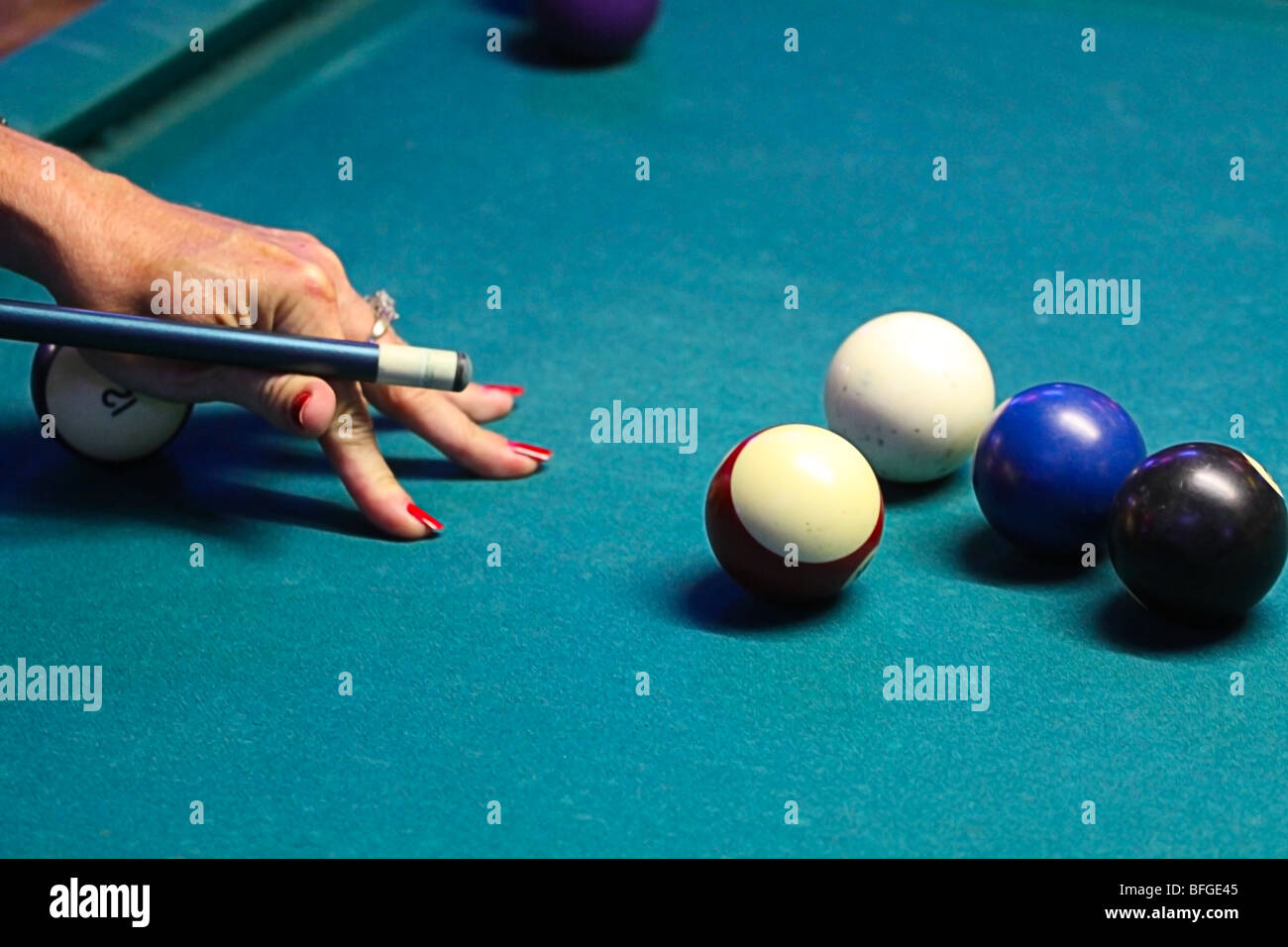 Finger billiards hi-res stock photography and images - Alamy
