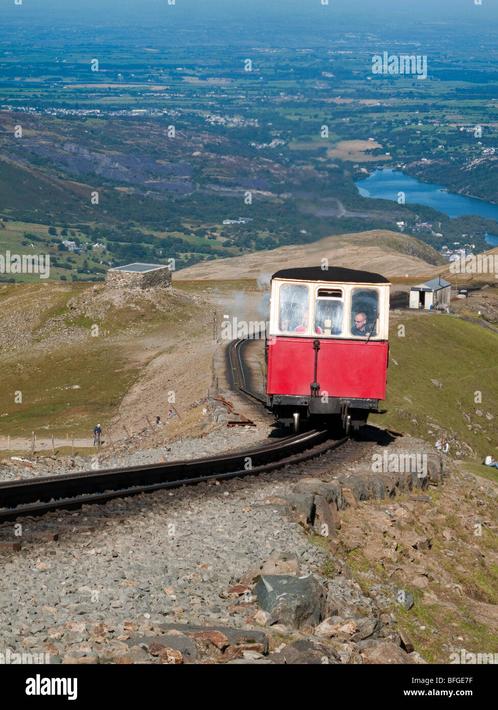 Snowdon Mountain Railway, Snowdonia, Wales, UK Stock Photo - Alamy