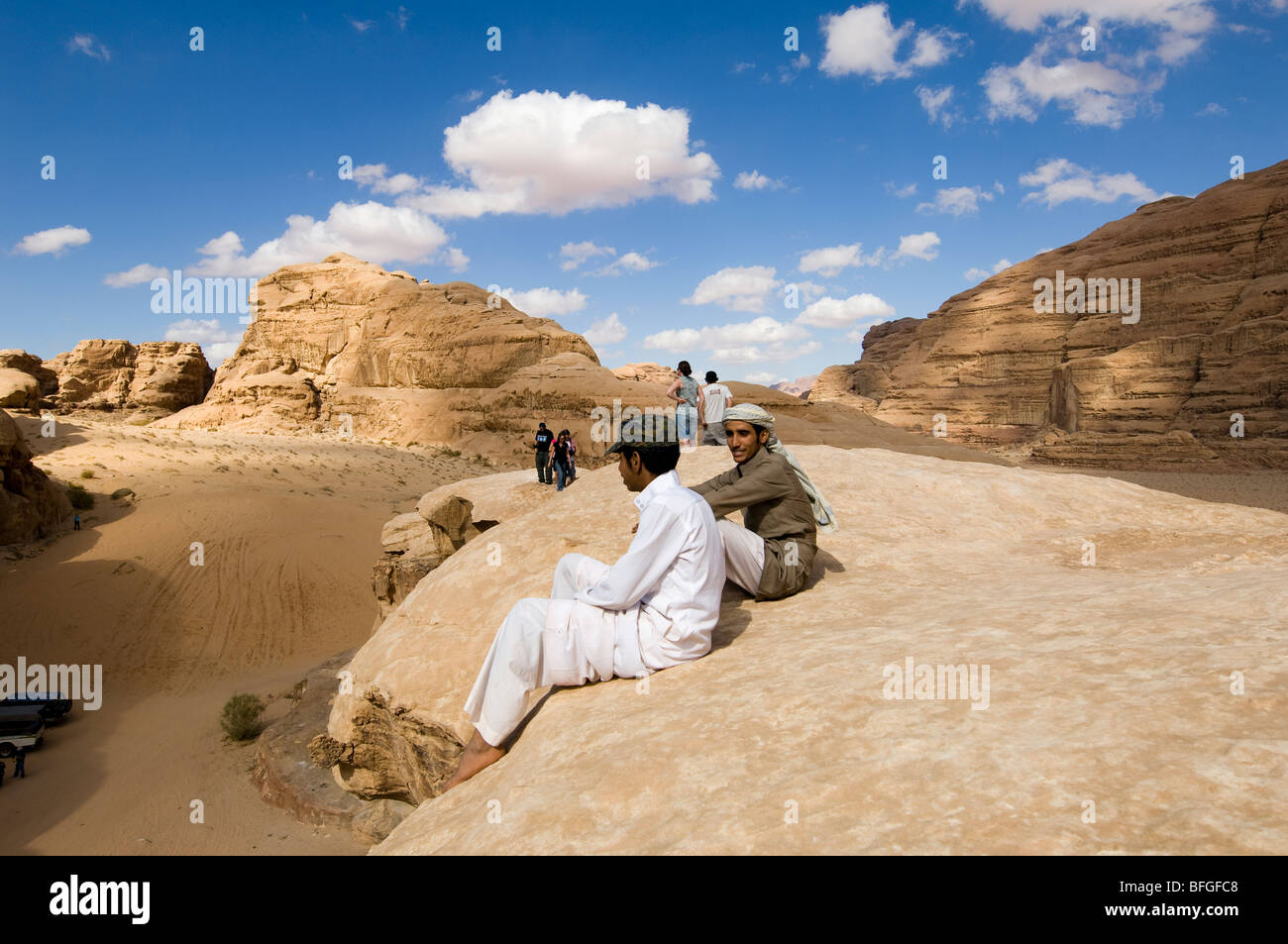 Images of the Bedouin Howeitat Tribe of Wadi Rum Jordan Stock Photo - Alamy