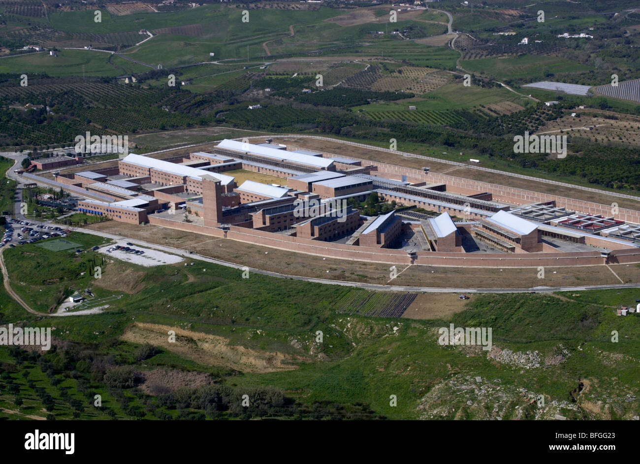 Alhaurin prison, Malaga, Costa del Sol, where many ex-pats are held ...