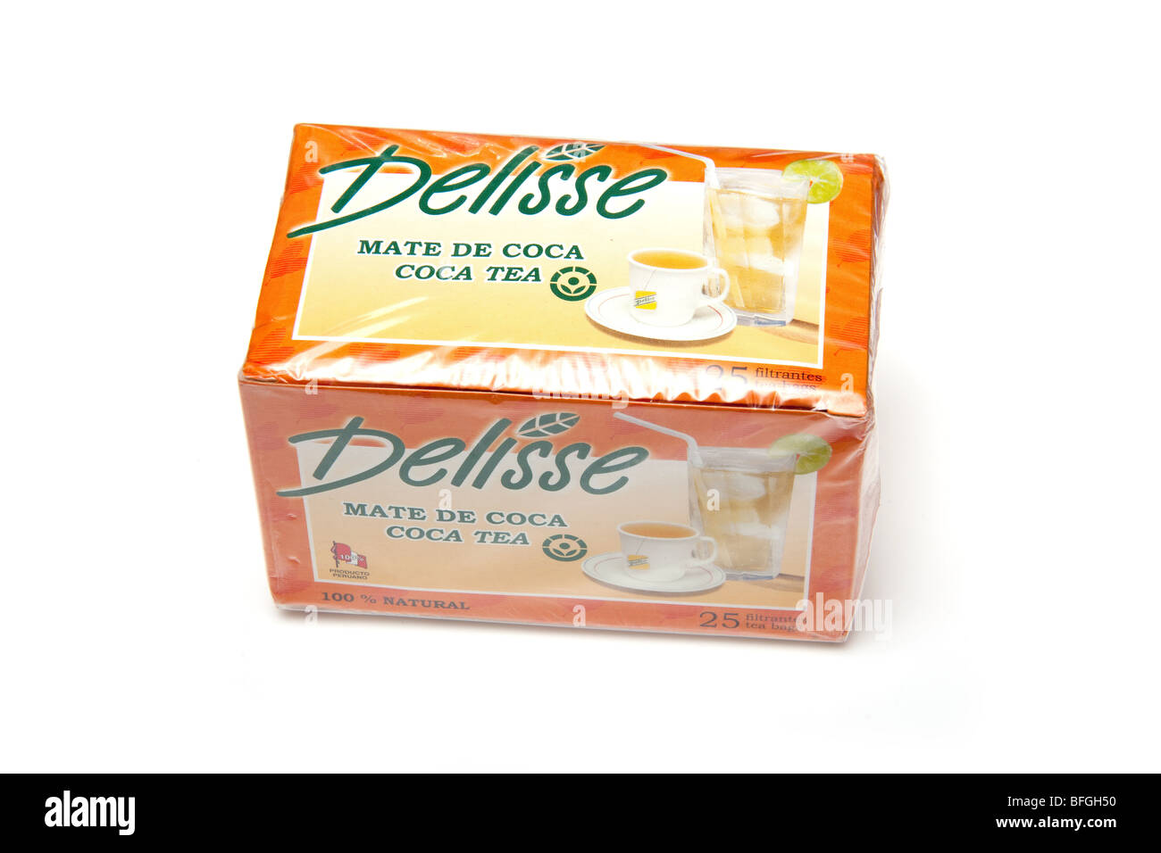 Delisse Mate De Coca tea, a traditional Peruvian herbal drink made with ...