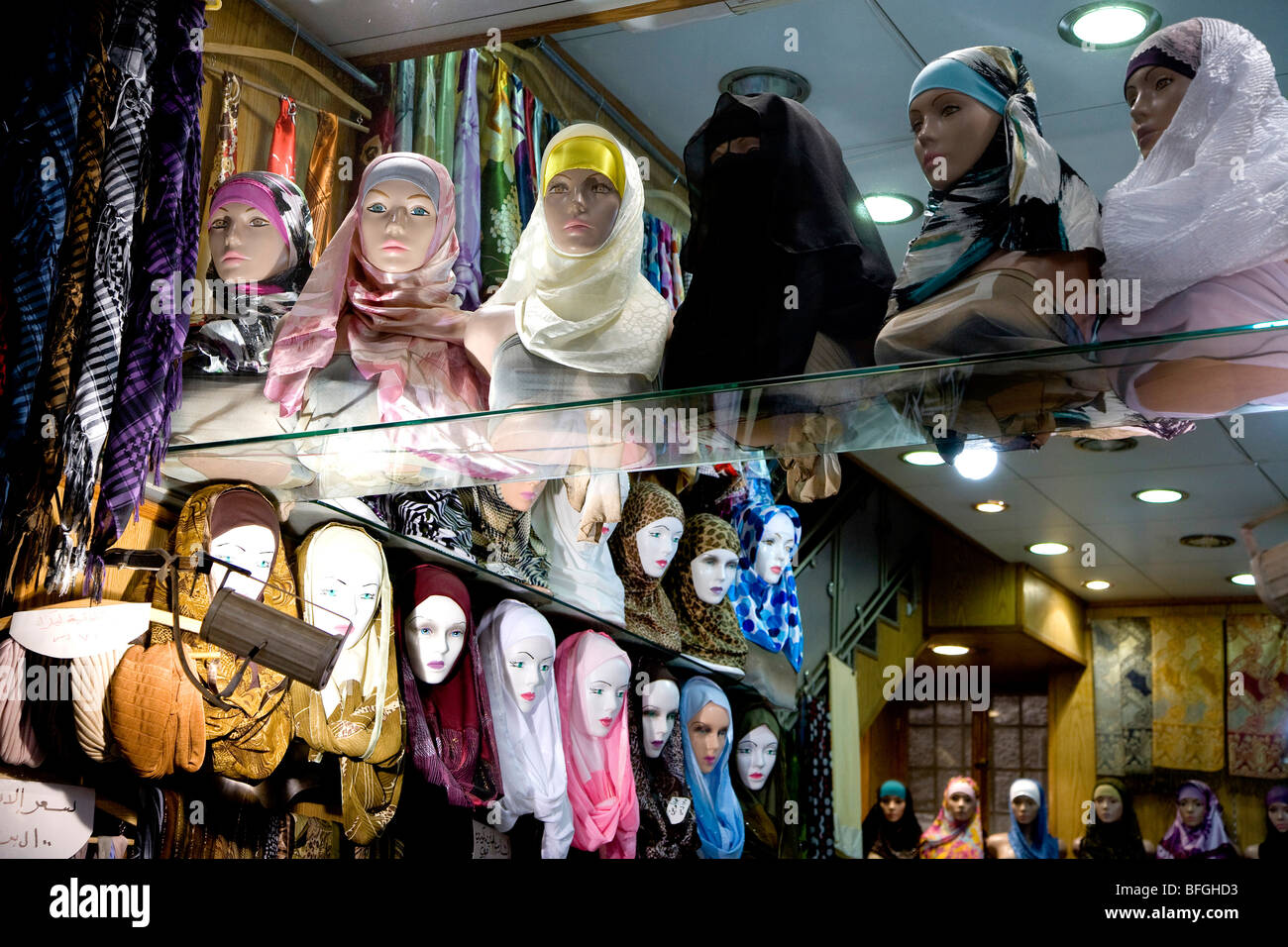 Bazaar Damascus Middle Syria Asia East High Resolution Stock ...