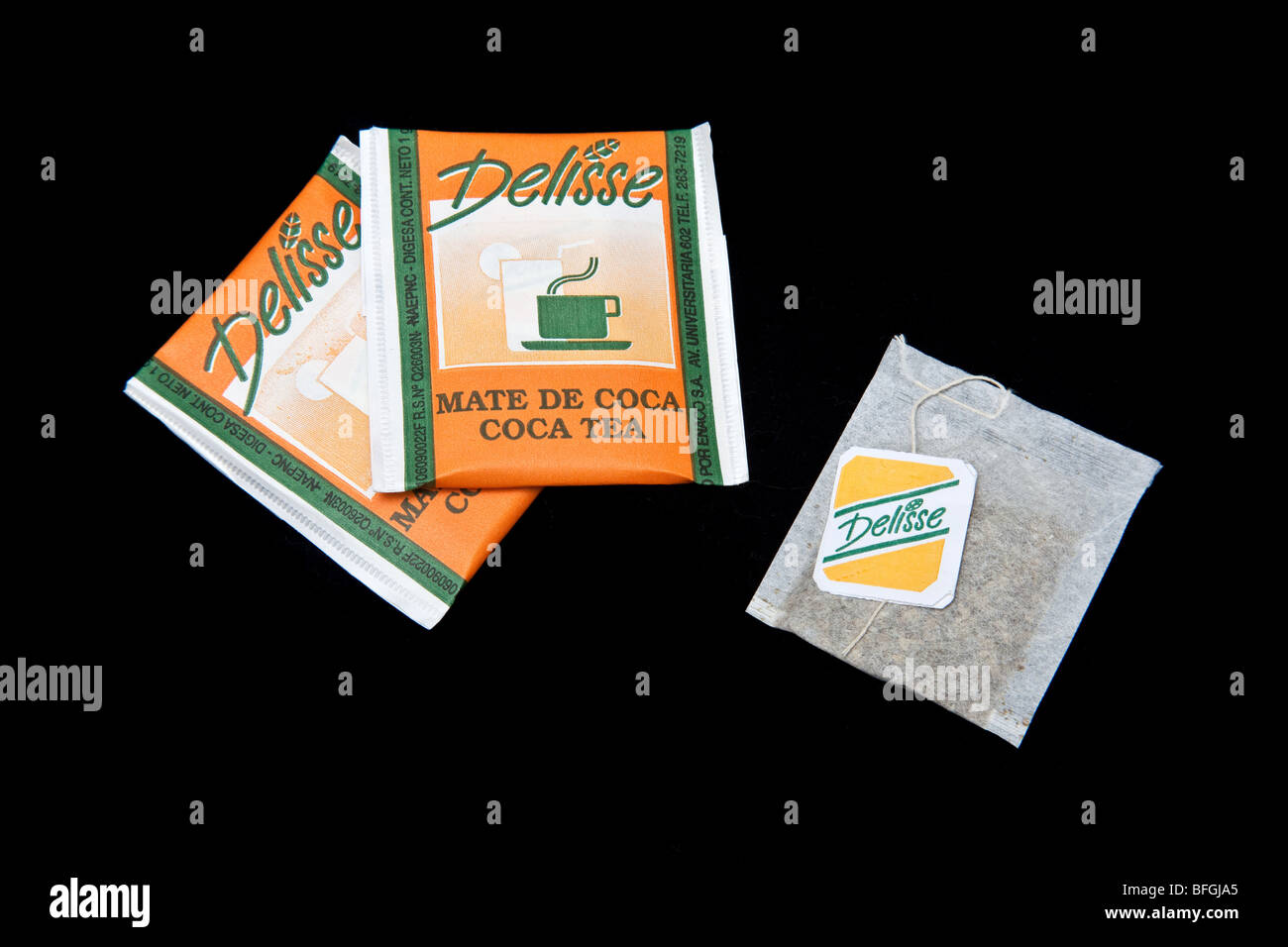 Delisse Mate De Coca tea, a traditional Peruvian herbal drink made with ...