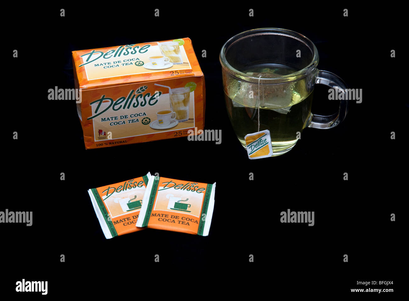 Delisse Mate De Coca tea, a traditional Peruvian herbal drink made with ...