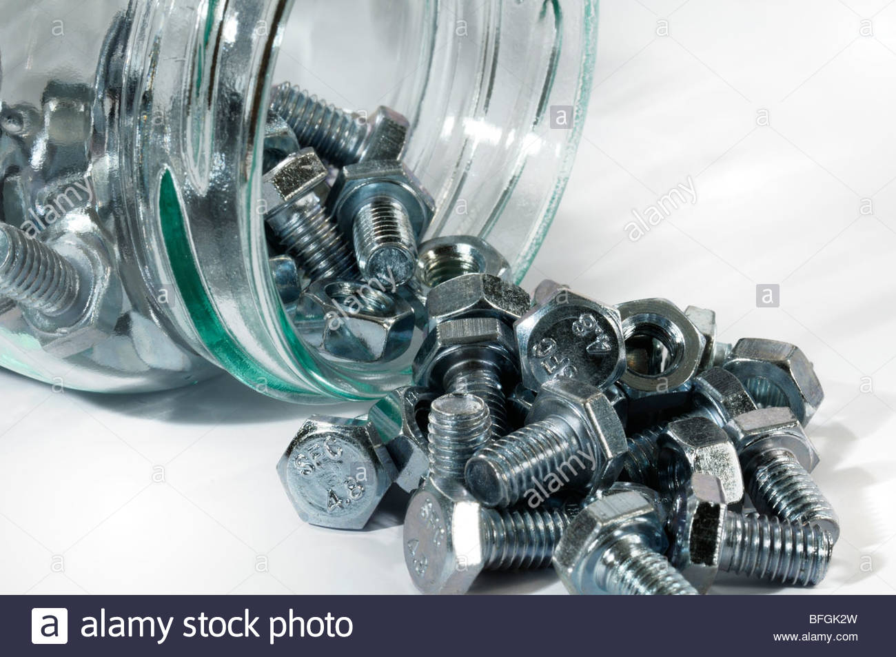 Bolts Cut Out High Resolution Stock Photography and Images - Alamy