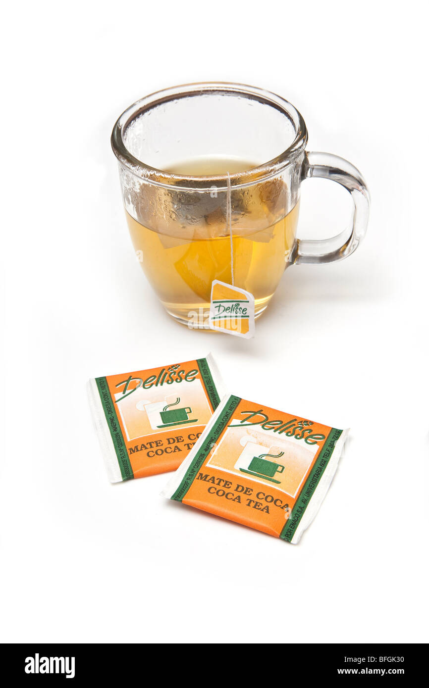 Delisse Mate De Coca tea, a traditional Peruvian herbal drink made with ...