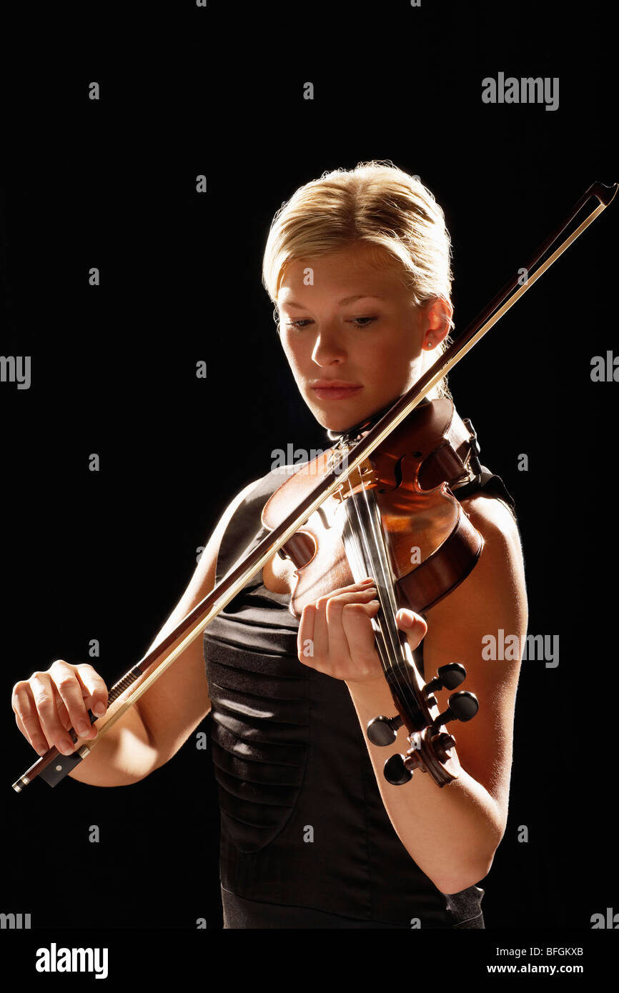 Half violin hi-res stock photography and images - Alamy