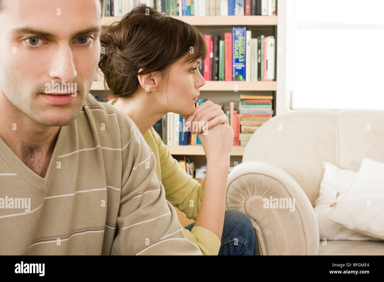 Couple 40s conflict hi-res stock photography and images - Alamy