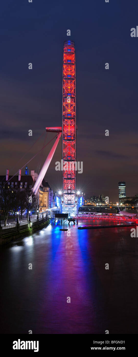 London nightscape thames hi-res stock photography and images - Alamy