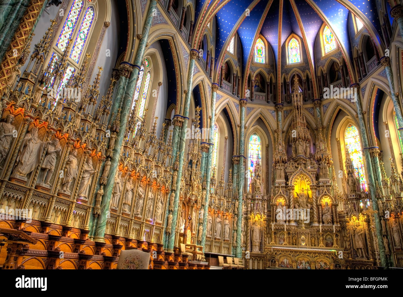 Notre Dame Cathedral, Ottawa, Ontario, Canada Stock Photo - Alamy