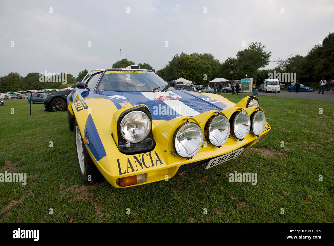 Lancia Stratos Rally Car Stock Photo - Alamy