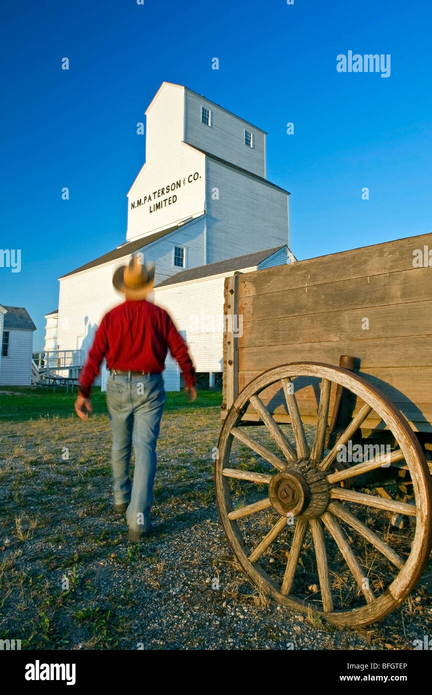 Inglis Elevators National Historic Site, Inglis, Manitoba, Canada Stock ...