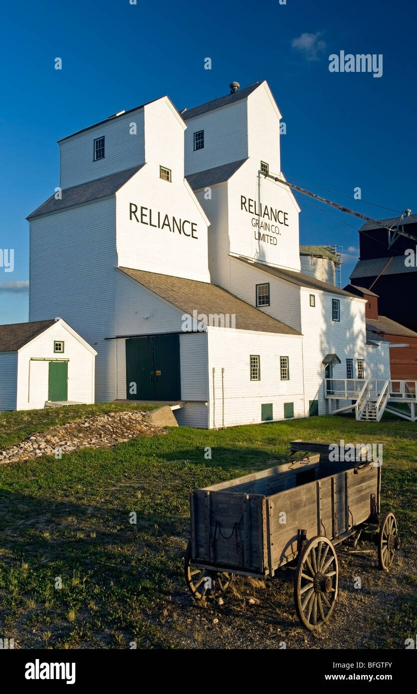 Inglis Elevators National Historic Site, Inglis, Manitoba, Canada Stock ...