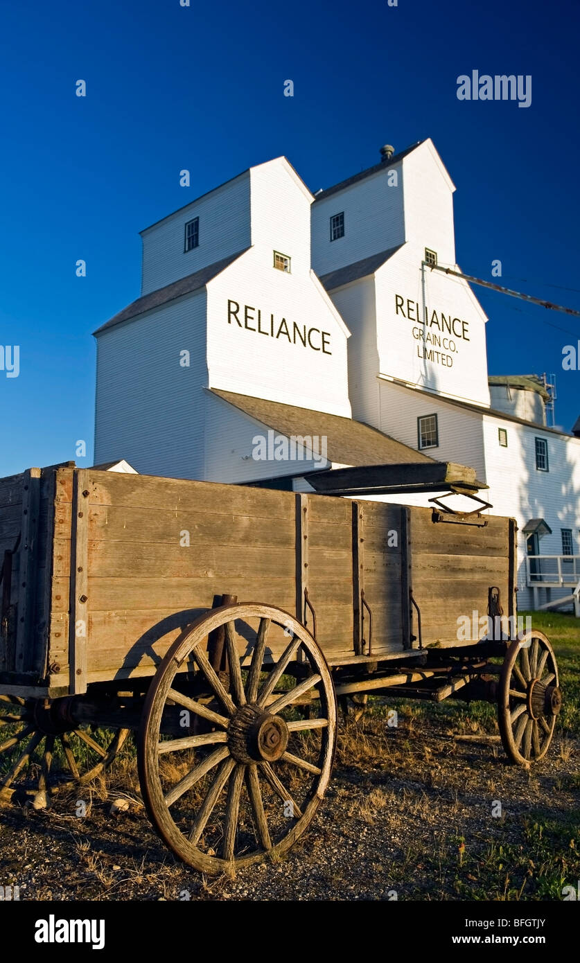 Inglis Elevators National Historic Site, Inglis, Manitoba, Canada Stock ...