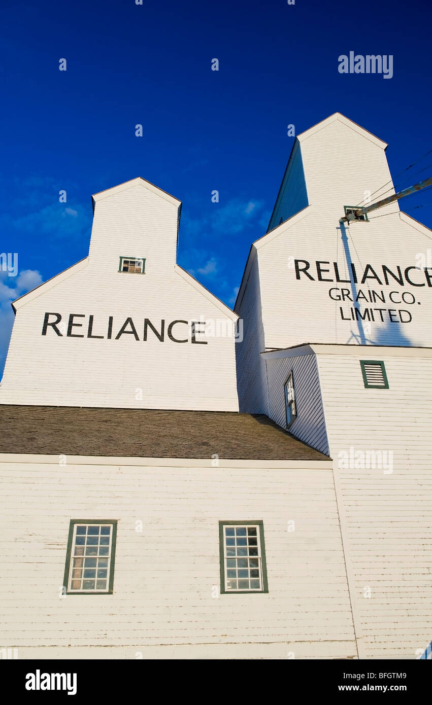 Inglis Elevators National Historic Site, Inglis, Manitoba, Canada Stock ...