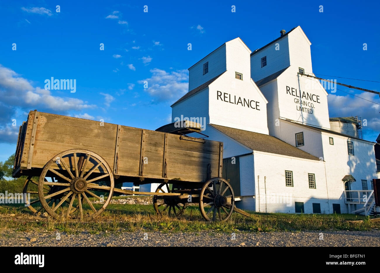 Inglis Elevators National Historic Site, Inglis, Manitoba, Canada Stock ...