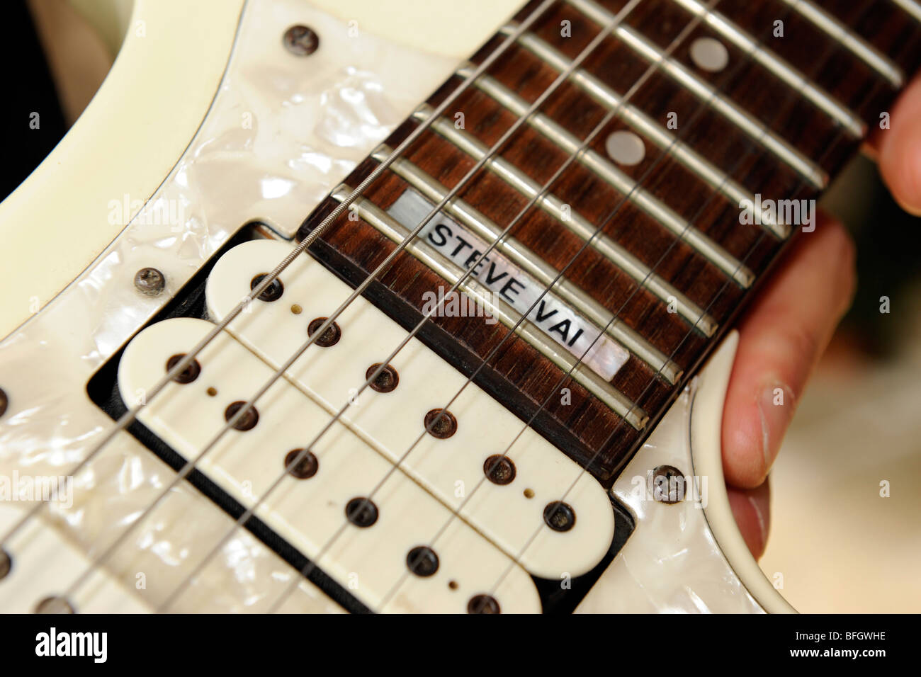 steve vai guitar Stock Photo - Alamy