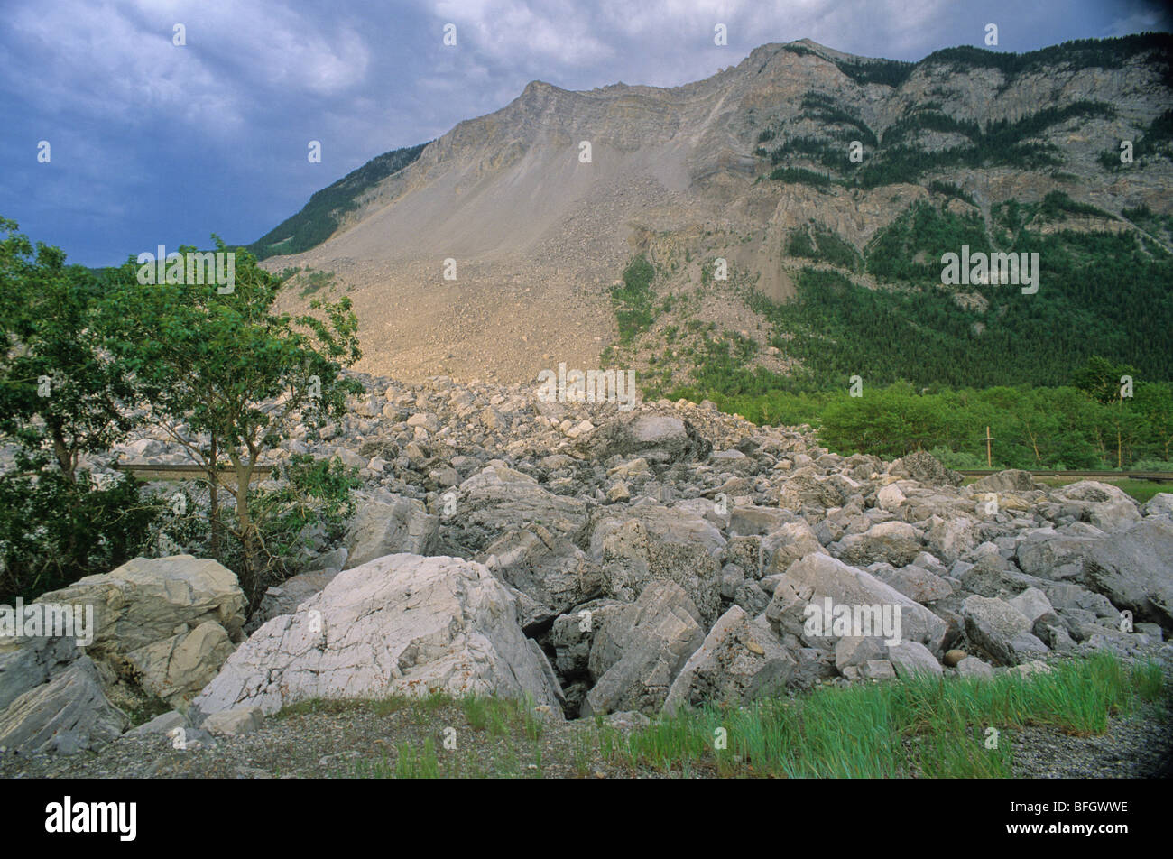Frank landslide hi-res stock photography and images - Alamy