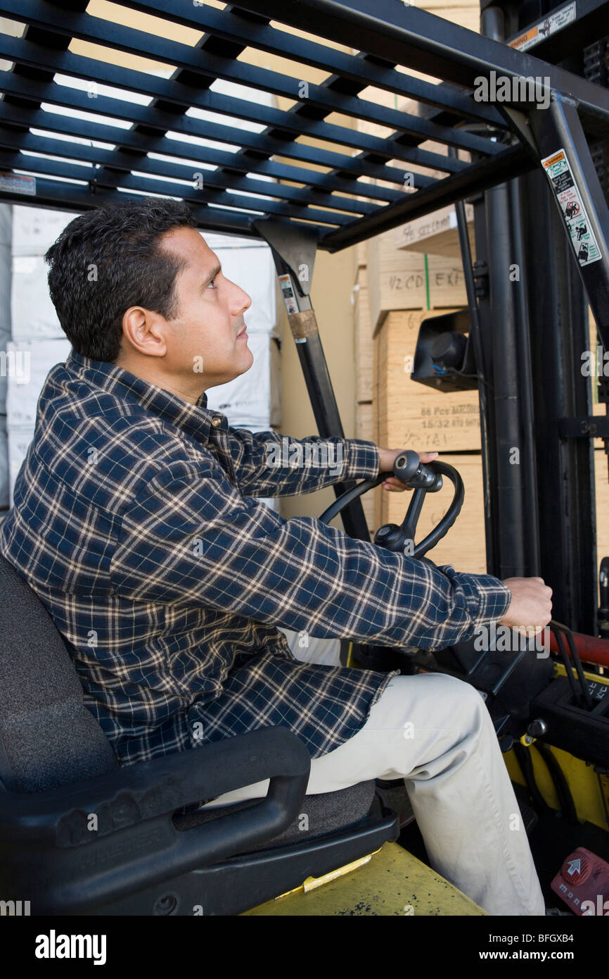 Black man driving truck hi-res stock photography and images - Alamy