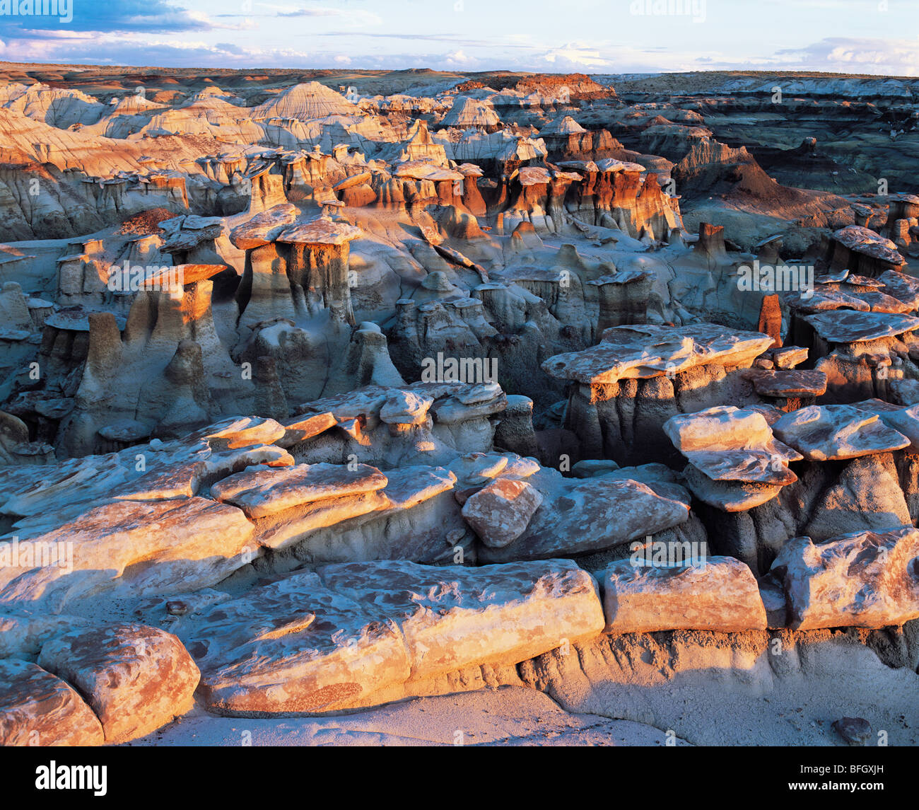 Rock formations, elevated view Stock Photo - Alamy