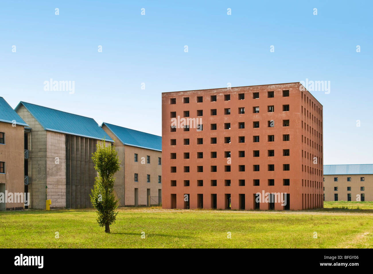 St. Cataldo cemetery, Modena, Italy Stock Photo - Alamy