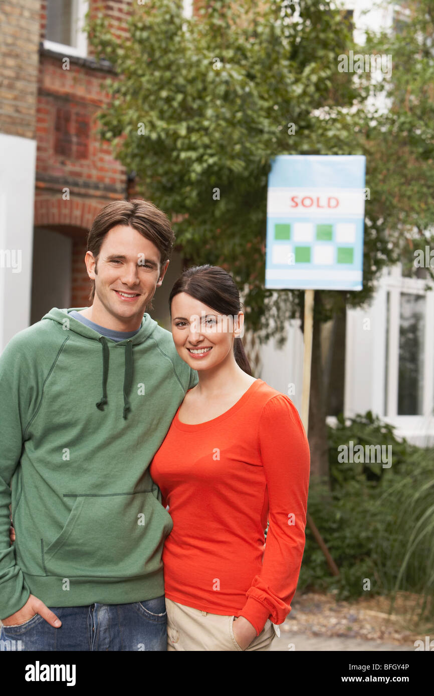 Couple Buying Home Together Stock Photo - Alamy