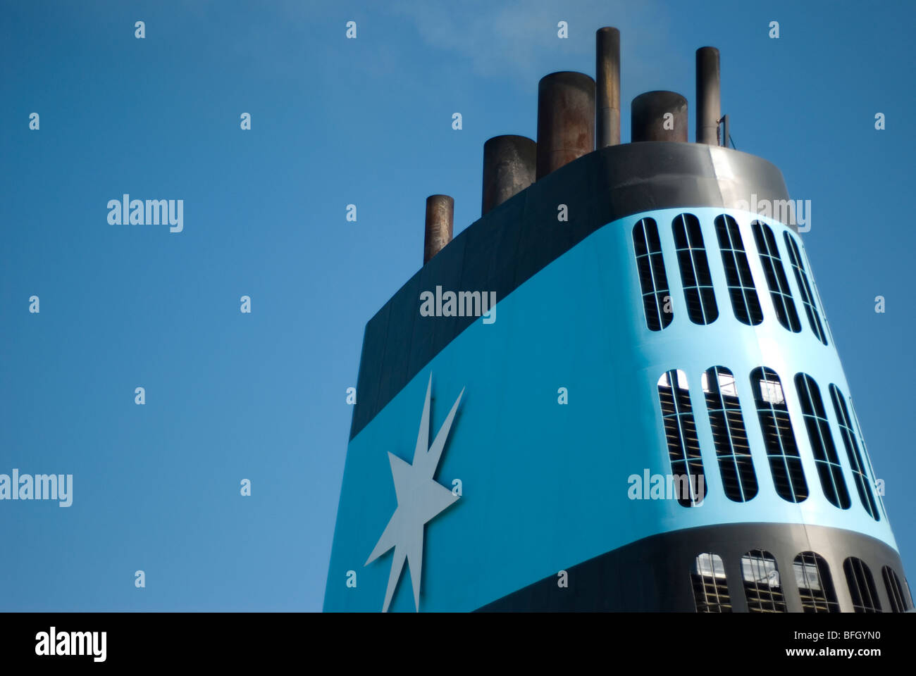 Norfolk Line Ship Stock Photo - Alamy