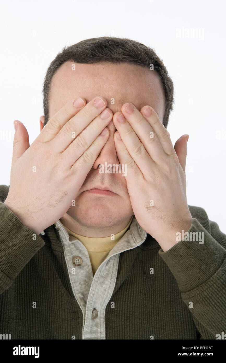 Scratching head black and white hi-res stock photography and images - Alamy