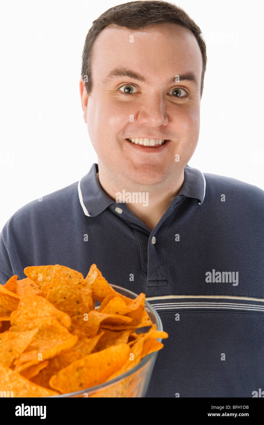 Half length chips hi-res stock photography and images - Alamy