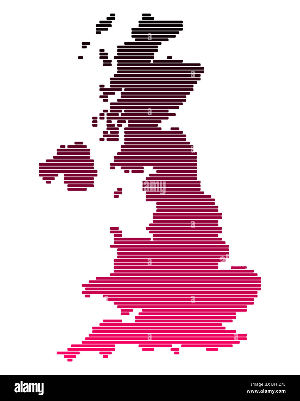 Map uk hi-res stock photography and images - Alamy