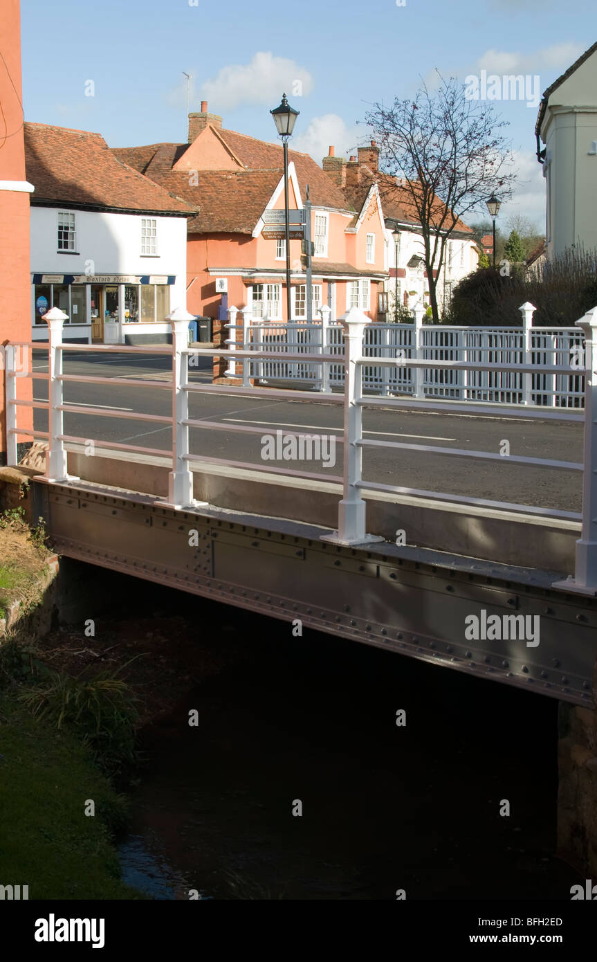 The bridge at Boxford, Suffolk, England Stock Photo - Alamy