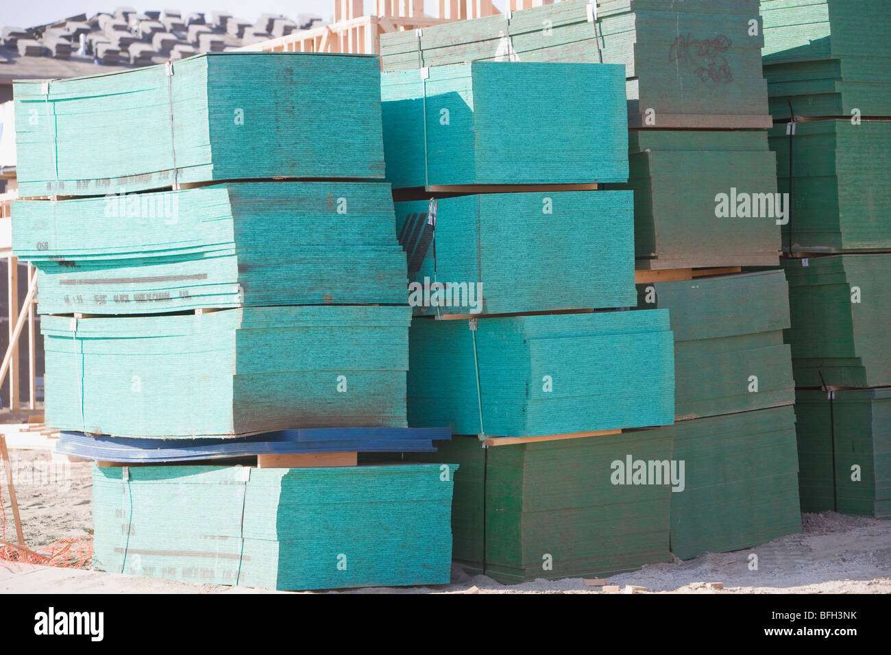 Stack of wooden planks Stock Photo - Alamy