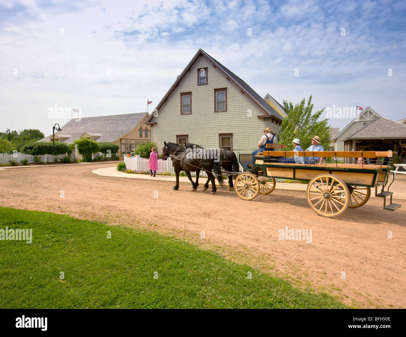 Avonlea Village, Cavendish, Prince Edward Island, Canada Stock Photo ...