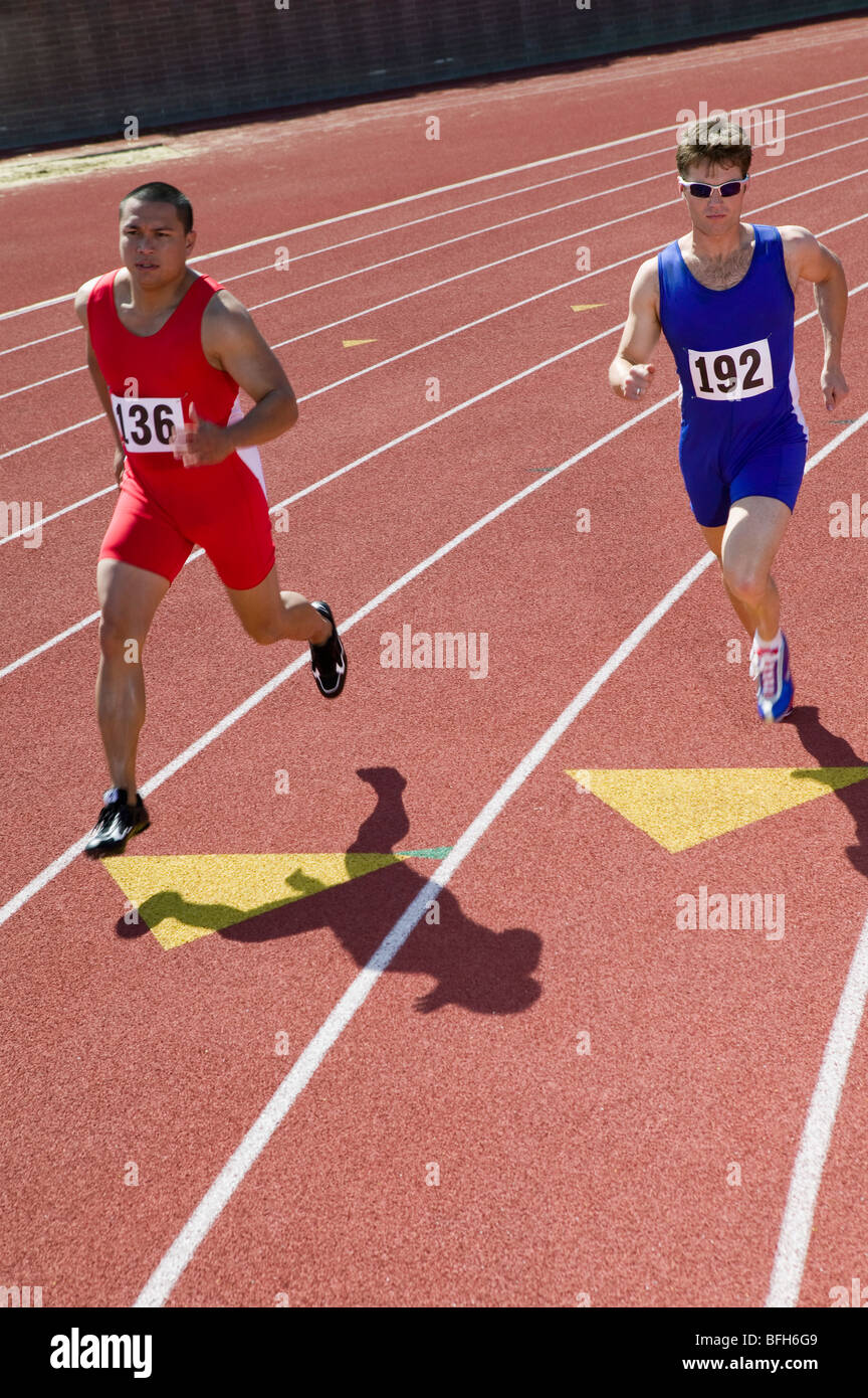 Male sprinters hi-res stock photography and images - Alamy