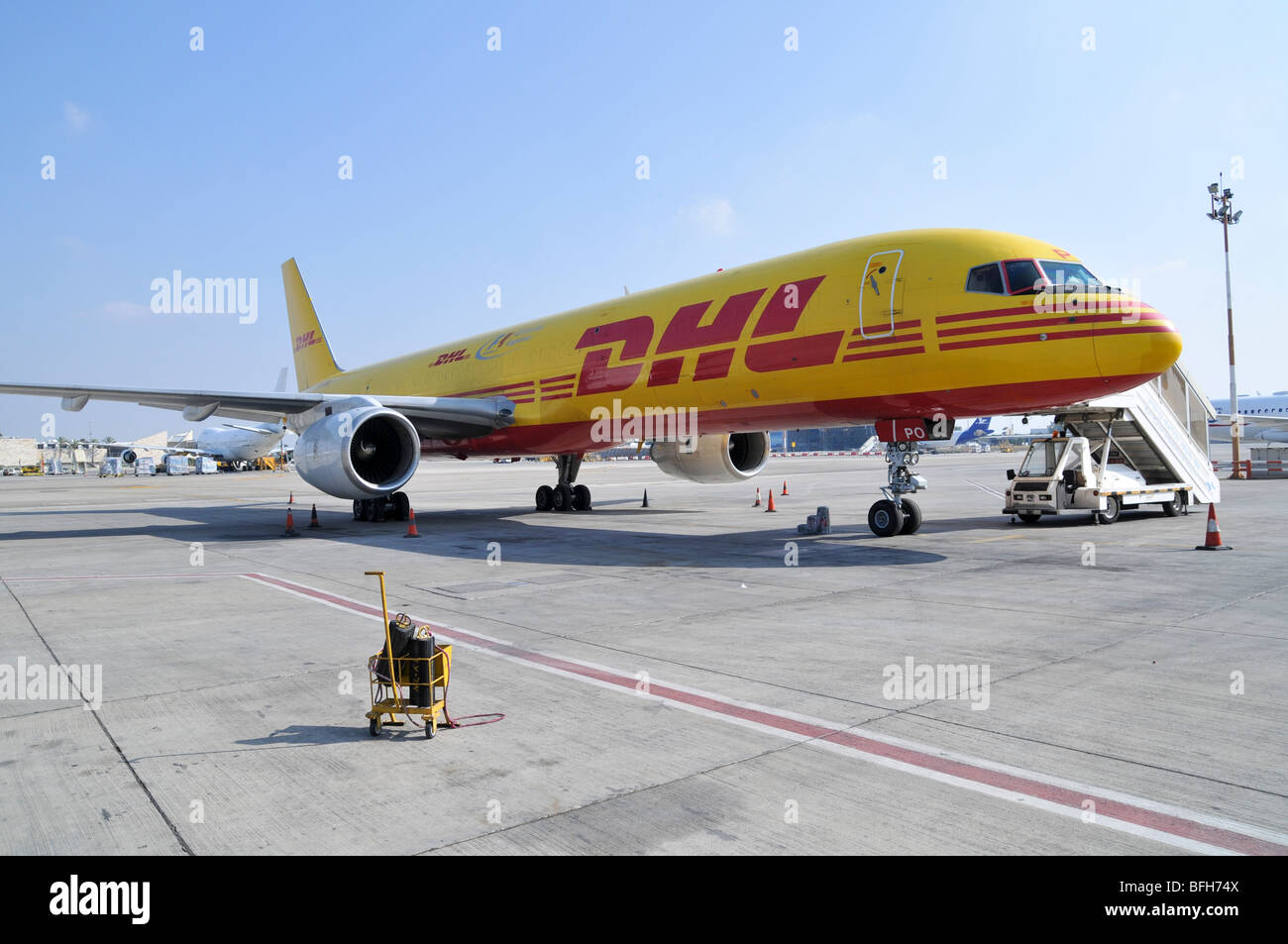 Dhl plane hi-res stock photography and images - Alamy