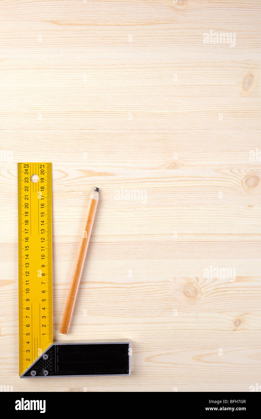 Pencil point ruler hi-res stock photography and images - Alamy