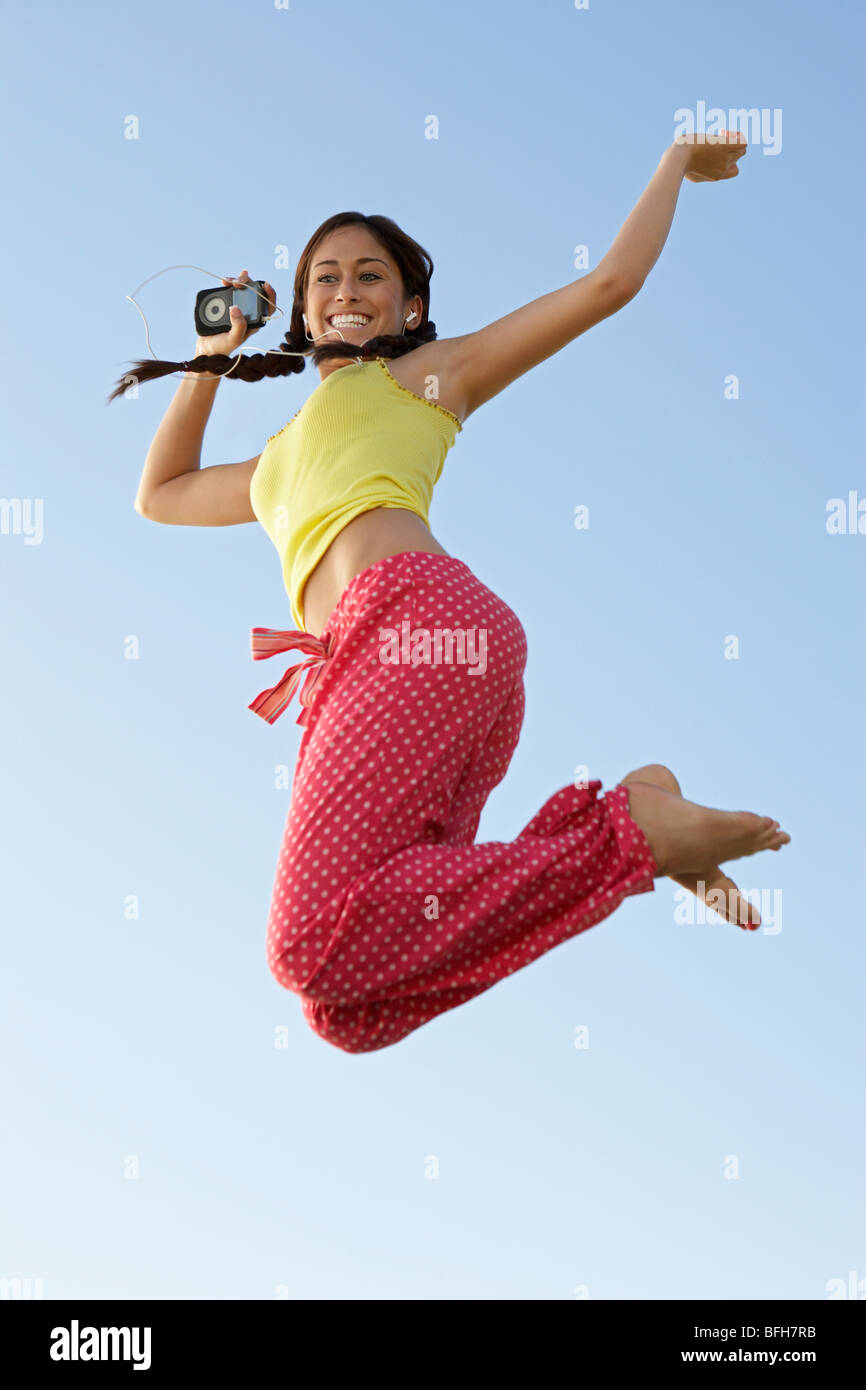 Hand jumping hi-res stock photography and images - Alamy