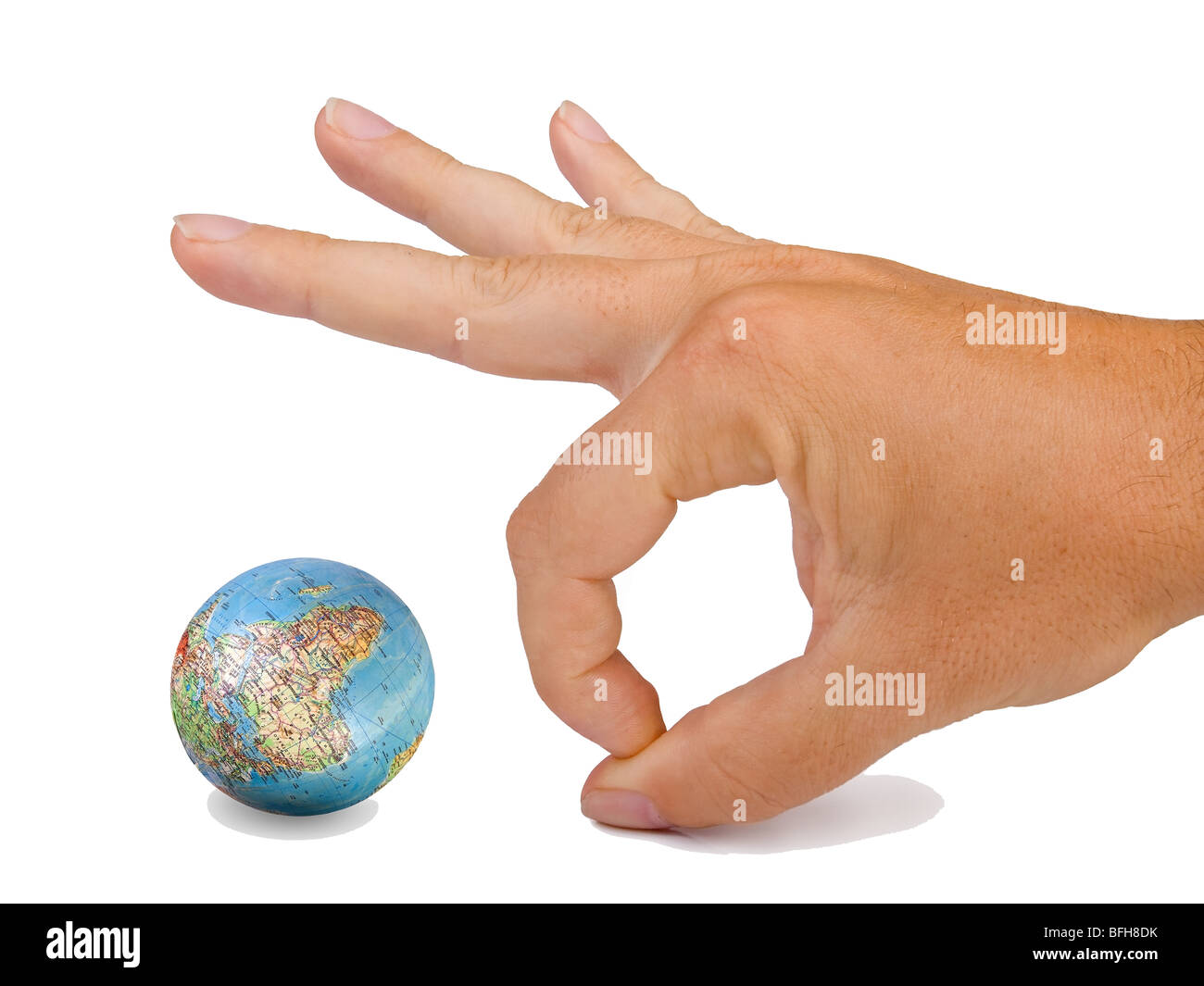 Hand and maps hi-res stock photography and images - Alamy