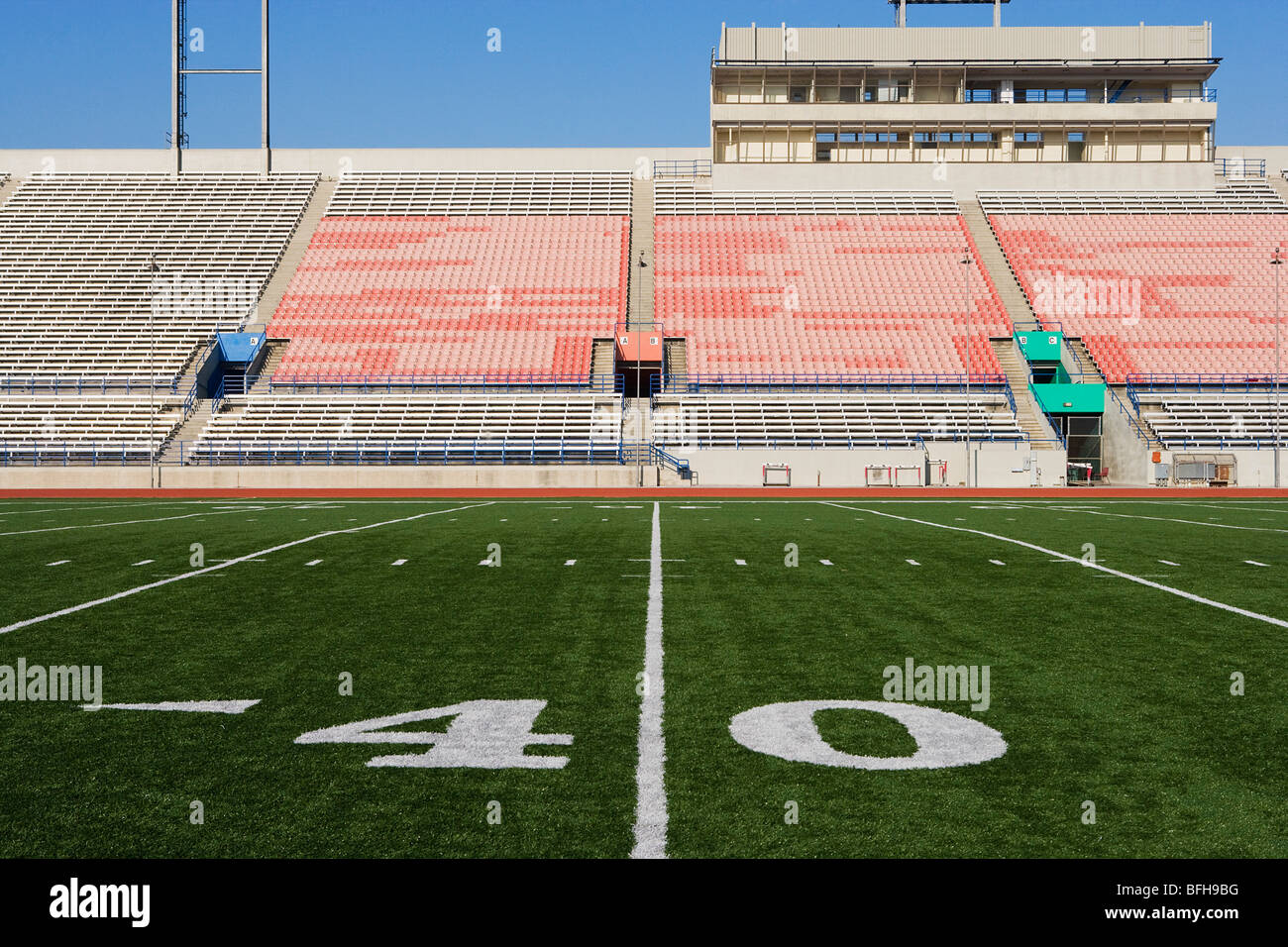 American Football ground Stock Photo - Alamy