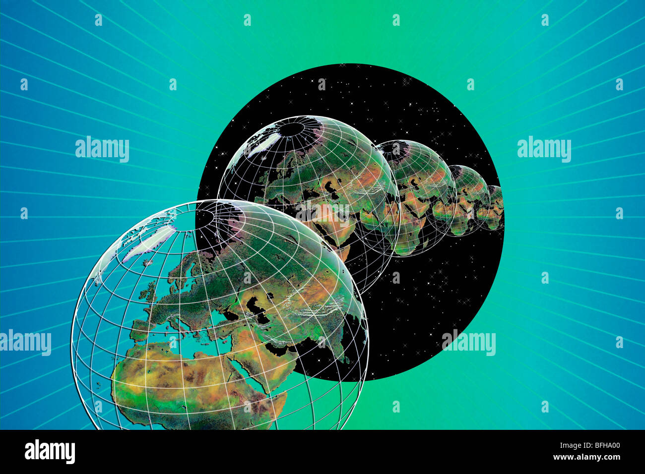 World map outline latitude longitude hi-res stock photography and ...