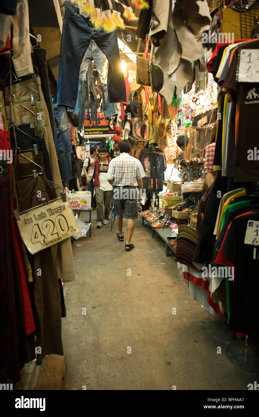 clothes section at chatuchak weekend market,Bangkok,Thailand Stock ...