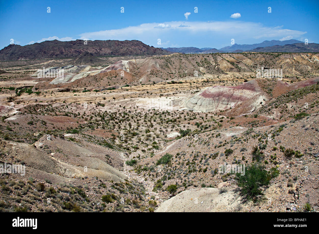 Badlands in Big Bend National Park Texas USA Stock Photo - Alamy