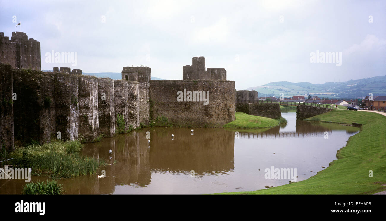 It is the largest castle in wales hi-res stock photography and images ...