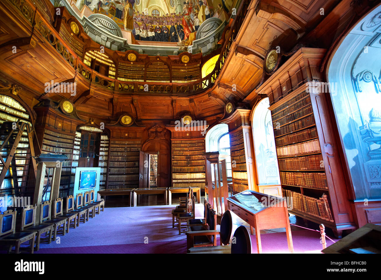 Archdiocesan Library , Lyceum, Eger Hungary Stock Photo - Alamy
