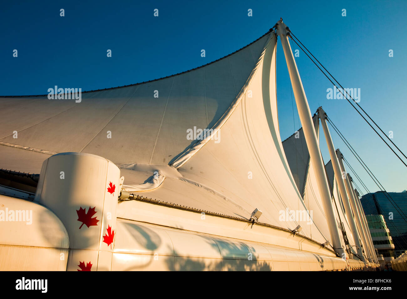 Five Sails, Canada Place, Vancouver, British Columbia, Canada Stock ...
