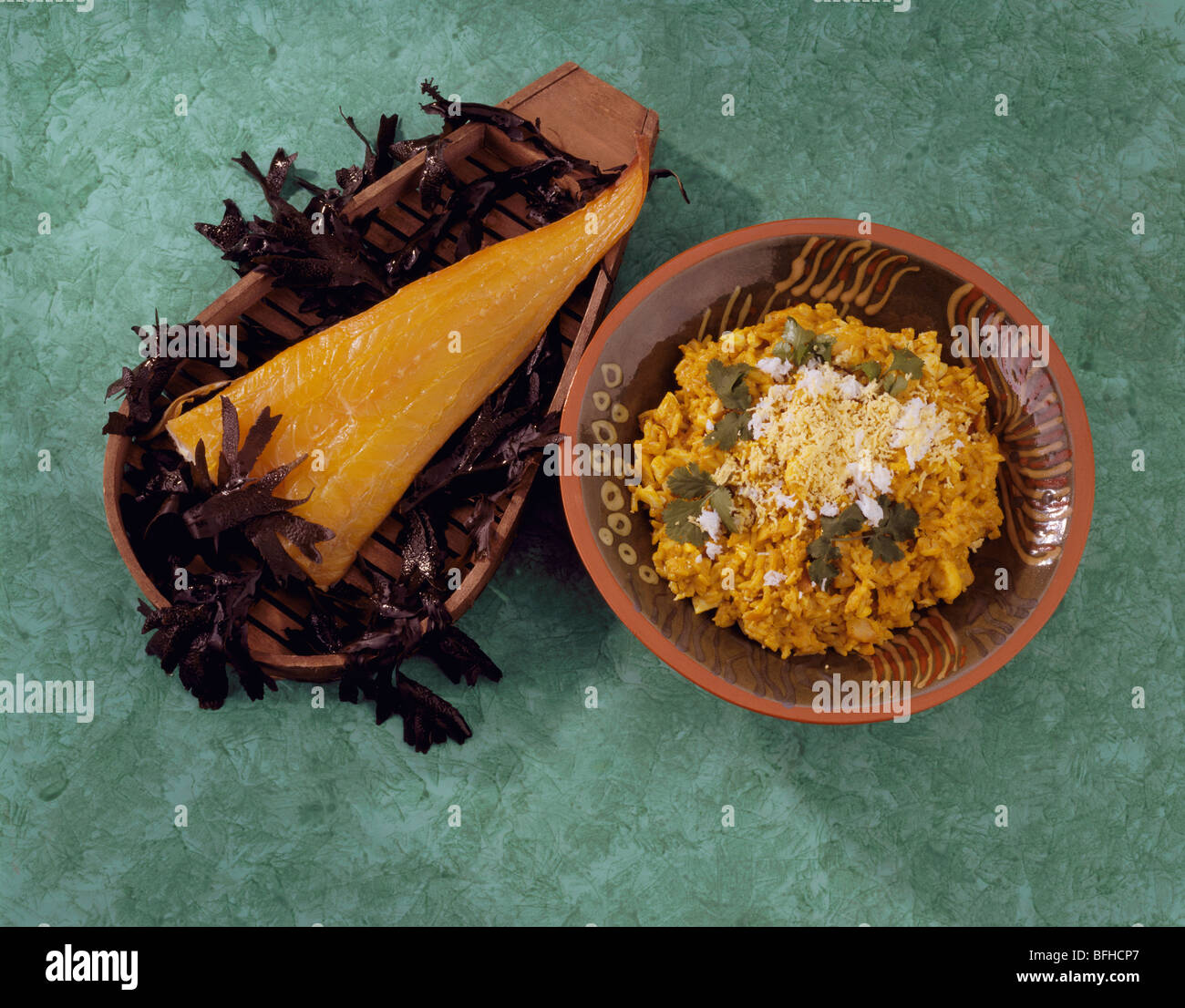 Smoked haddock kedgeree hi-res stock photography and images - Alamy