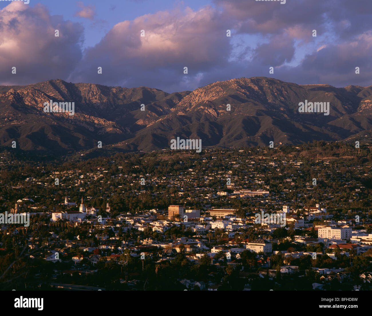 Santa barbara mountain range hi-res stock photography and images - Alamy