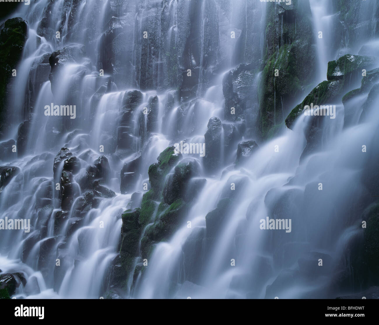 Mount Hood National Forest Cascade Range Clackamas County Ramona falls ...